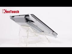 Privacy Films 15 Inch PCAP Touch Screen Monitor IP65 Front Panel Waterproof