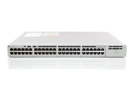 Quality C9200-48P-E Cisco Enterprise Switches 48×GE PoE+ Ports 740W StackWise-160 Modular 4×10GE SFP+ for sale