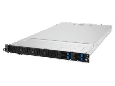 China Rackmount DDR4 ECC ASUS 1U Server RS501A-E12-RS4U Redundant 800W for sale