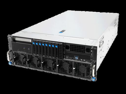 Quality ESC8000-E12 4U ASUS Server 32x DDR5 DIMMs 8xDual Slot GPUs Custom for sale