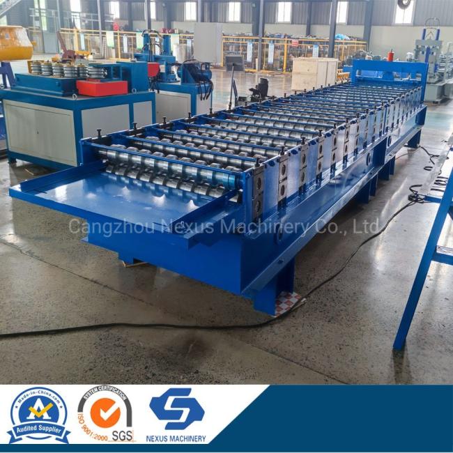 Shutter Door Roll Forming Machine Metal Roof Sheet Making Machinery