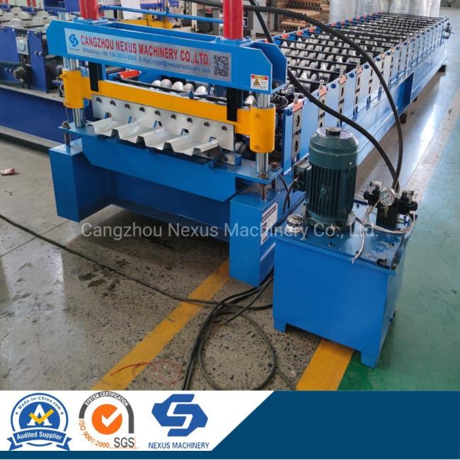 High Speed Ibr Roofing Sheet Making Machine Chromadek Roof Roll Forming Machine