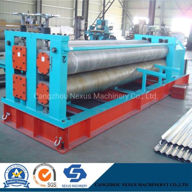 Corrugated Roll Forming Machine/Corrugated Roofing Sheet / Barrel Type Iron Sheet Making Machine