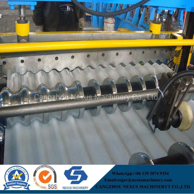 Corrugated Roof Sheet Roll Forming Machine Iron Corrugating Sheeting Machines for Cameroon