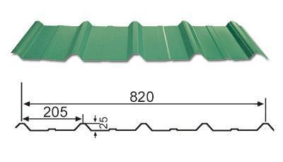 Rib Type Roofing Tile Roll Forming Machine