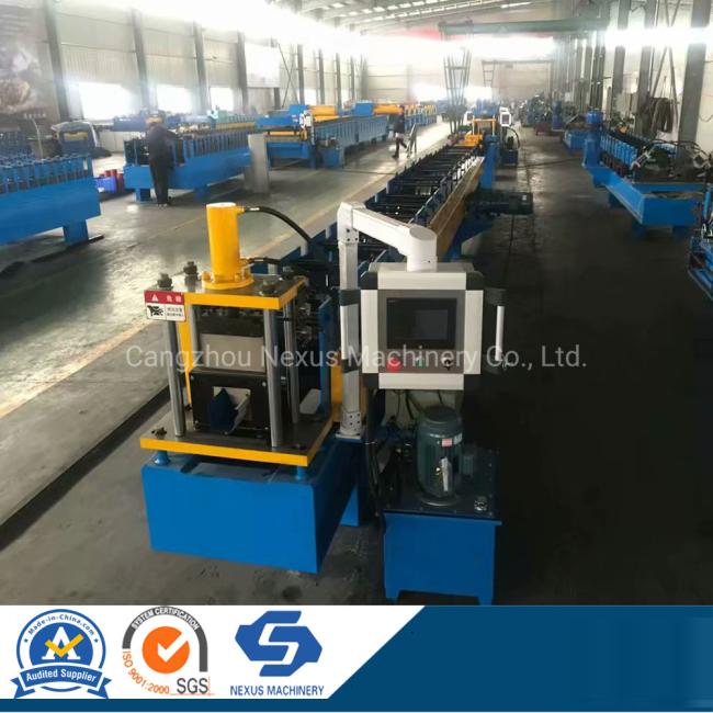K-Style Gutter Roll Forming Machine Metal Rain Ogee Gutter Making Machine