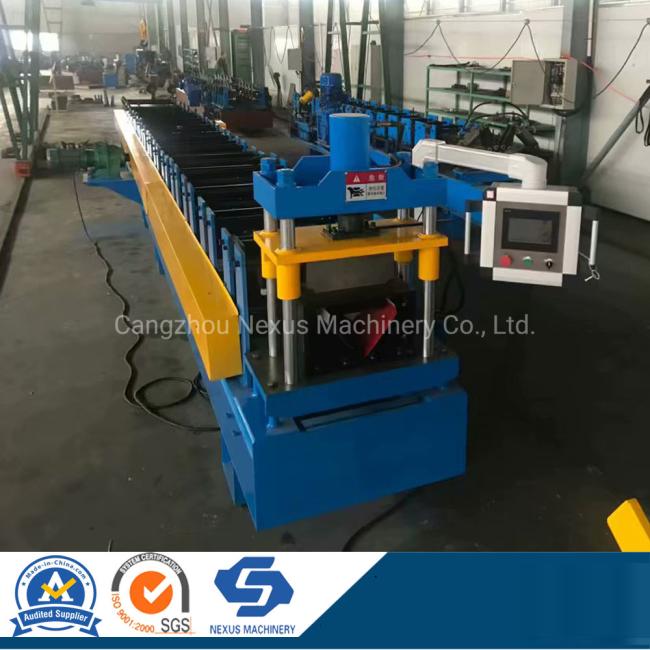 K-Style Gutter Roll Forming Machine Metal Rain Ogee Gutter Making Machine