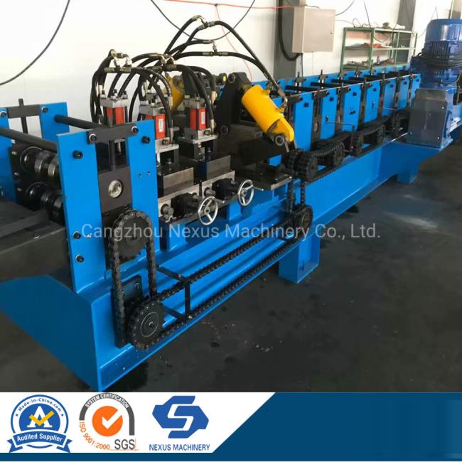 K-Style Gutter Roll Forming Machine Metal Rain Ogee Gutter Making Machine