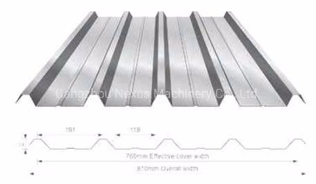 Nexus Ibr Roof Sheeting Roll Forming Machine Q Tile Roman Sheets Making Machinery