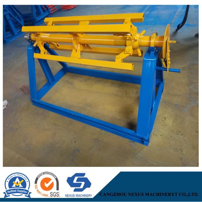 Prepainted Galvanized Steel Roof Sheet Roll Formed Machines with Decoiler