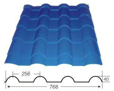 Metal Roof Tile Panel Cold Roll Forming Machine with High Speed