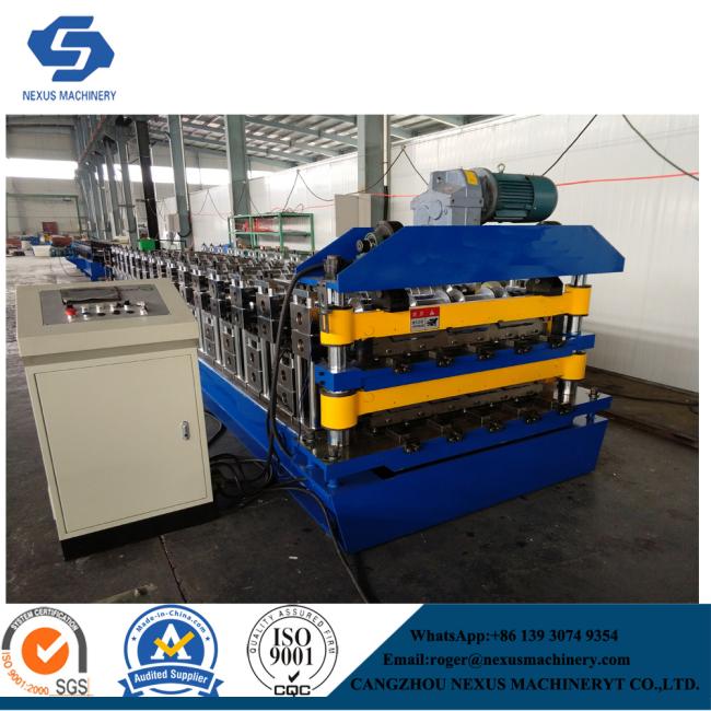Double Layer Cold Roll Forming Machine Pass Ce and ISO Automatic Control