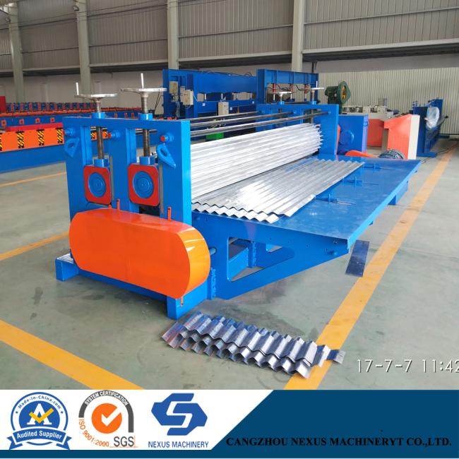 Popular Design Barrel Type Galvanized Thin Sheet Corrugated Machine