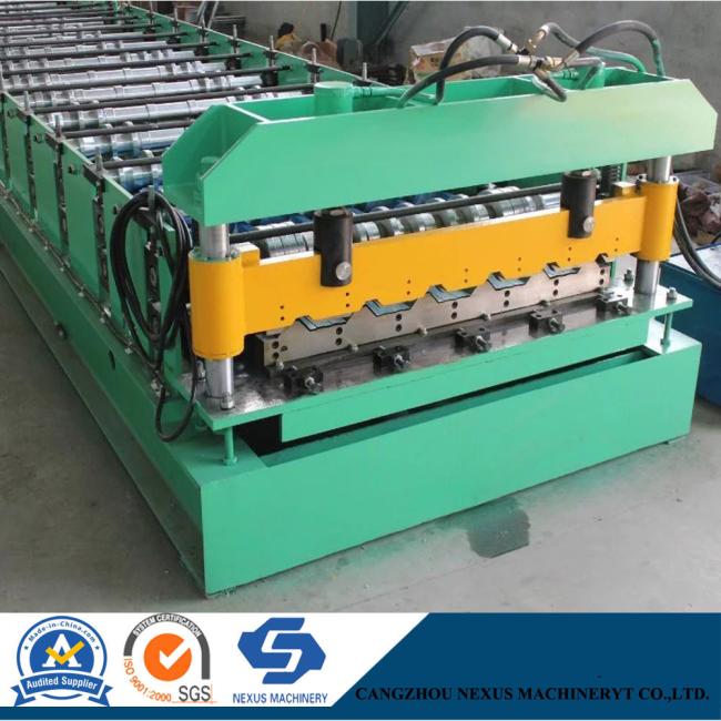 Yx1000 Colored Roofing Sheet Glazed Tile Roll Forming Making Machine