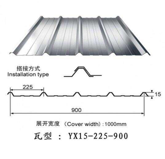 Double Layer Roofing Tile Sheet Roll Forming Machine with Cheap Price