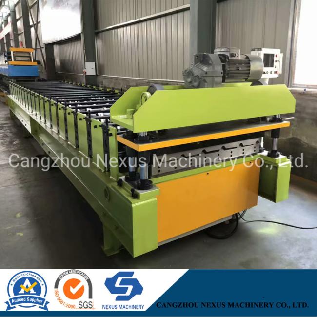 Galvanized Roof Sheet Automatic Building Material Roll Forming Machine