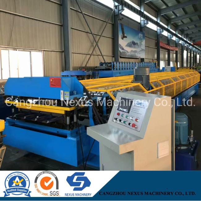Galvanized Roof Sheet Automatic Building Material Roll Forming Machine