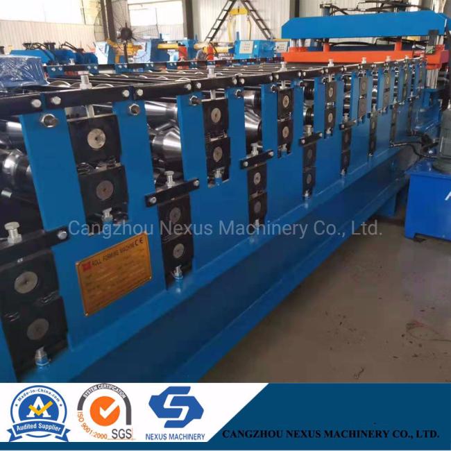Double Deck Roofing Roll Forming Machine with Automatic Stacker/Metal Profile Sheet Making Machine