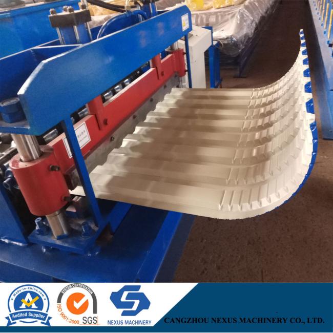 Double Deck Roofing Roll Forming Machine with Automatic Stacker/Metal Profile Sheet Making Machine