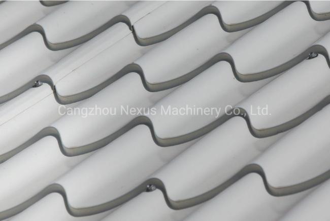 Versatile Sheet Roll Forming Machine Step Tile Roofing Sheets Tilespan Making Production Line