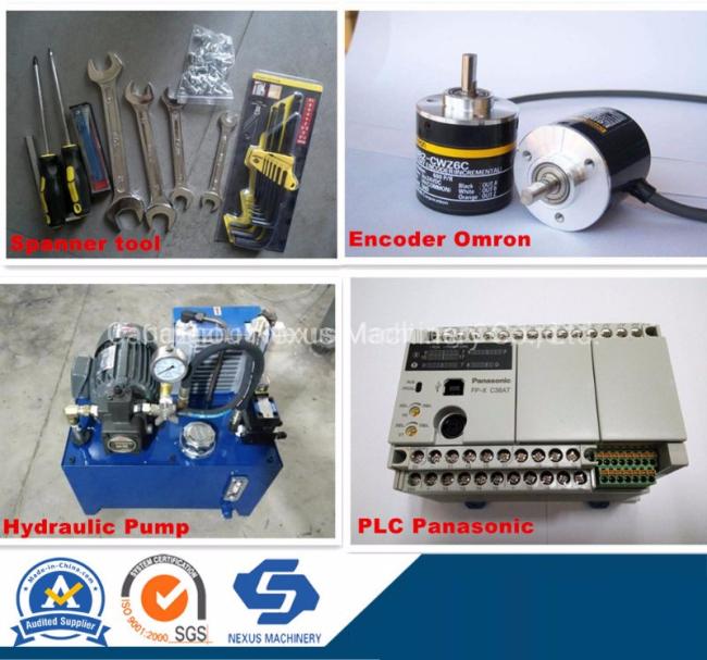 1035&828 Glazed Roof Tile Roll Forming Machine for Guiena Used