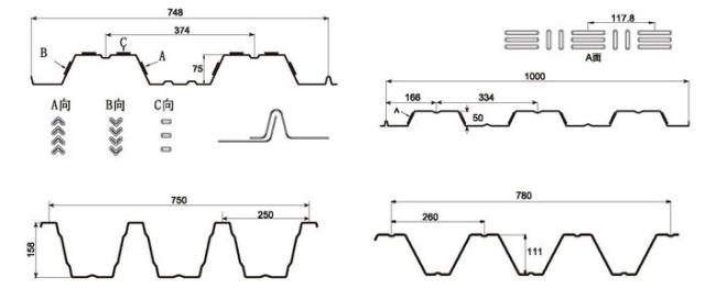 Full Automatic Aluminum Rolling Making Machine for Foor Tile Deck