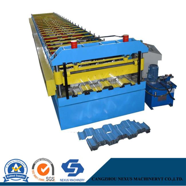 Metal Steel Floor Decking Panel Roll Forming Machine