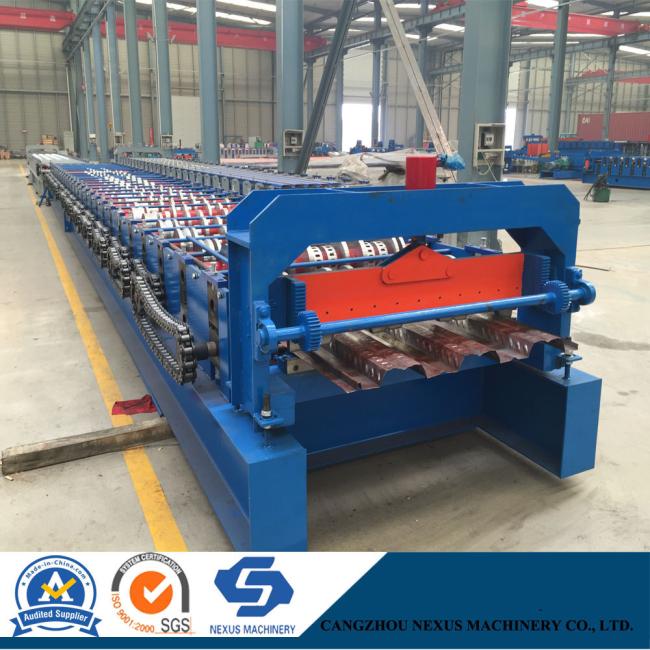 High Speed and Heavy Weight Bondeck Panel Floor Deck Roll Forming Machine