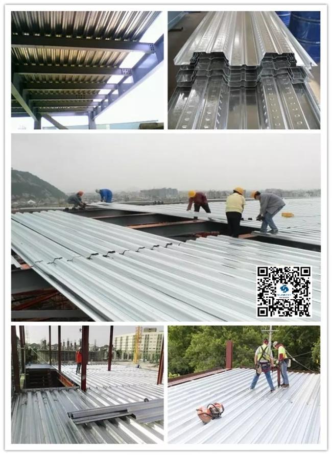 Decking Sheet Floor Steel Profile Roll Forming Machine