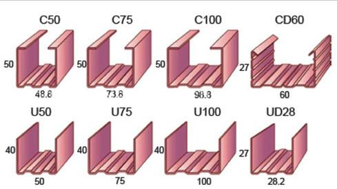 C Z Purlin Roll Forming Machine Ceramic Tile Making Machine Steel Profile Roll Forming Machine