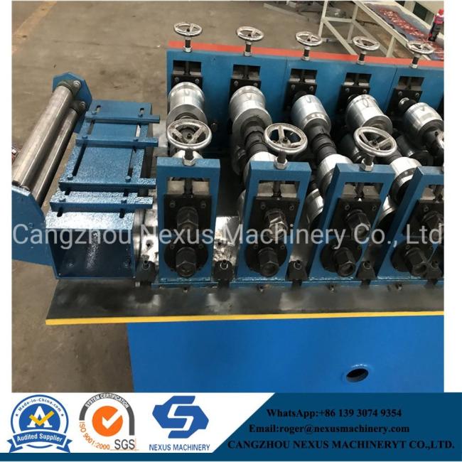 Lms Racking Upright C Channel Roll Forming Lip Former Light Weight Steel Frame Metal Stud Machine