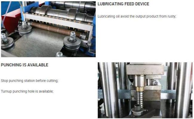 C U L W Light Gauge Steel Channel Frame Roll Forming Machine