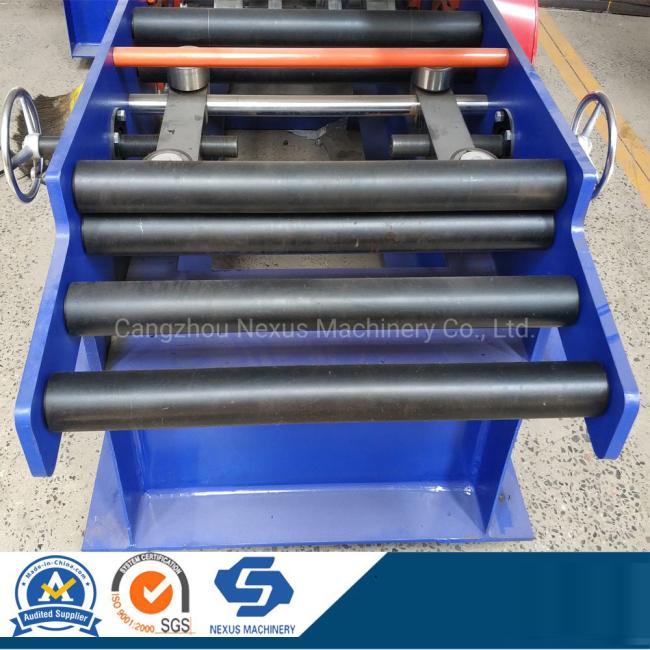 Wall Board Scaffold Sheet Forming Machine Foot Pedal Plate Roll Formed Machinery