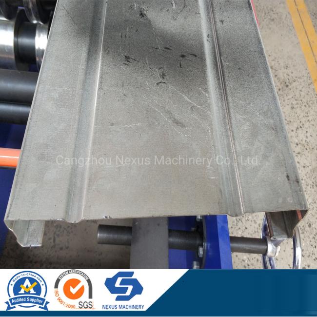 Wall Board Scaffold Sheet Forming Machine Foot Pedal Plate Roll Formed Machinery