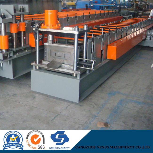 80 to 300 mm Steel Strip Cold Roll Former C Z Purlin Roll Forming Machine with PLC Control