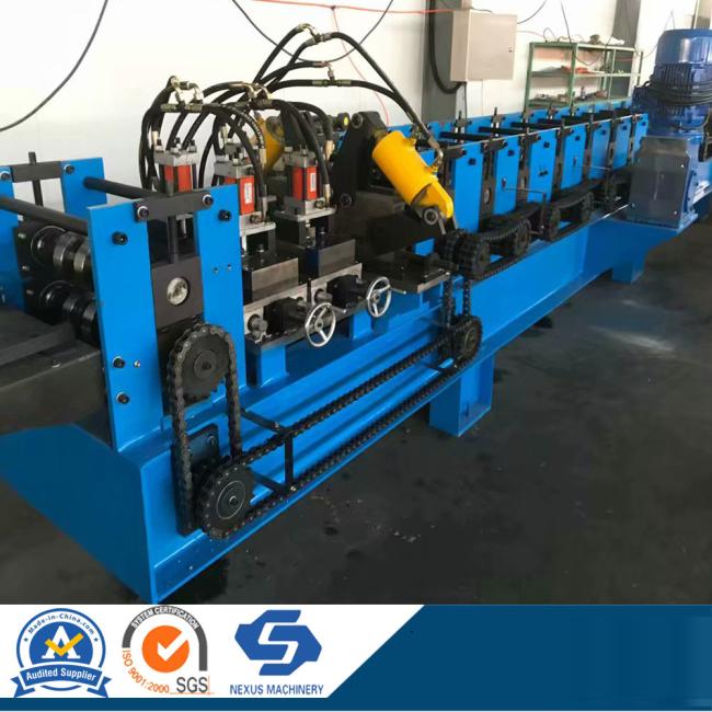 Aluminum Rain Water Gutter Making Machine/Galvanized Gutter Roll Forming Machinery