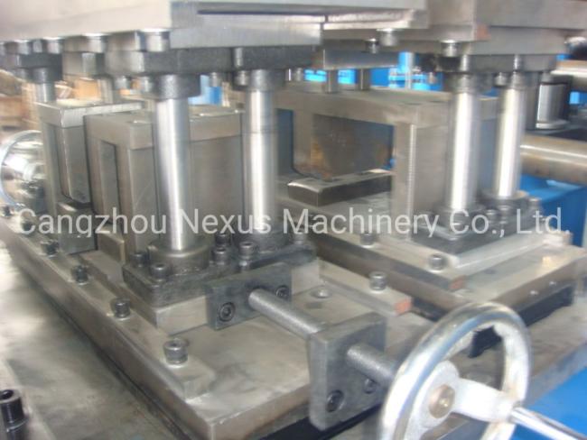 Automatic Steel Tile Making Machine Type Galvanized Steel C Z Purlin Roll Forming Machine