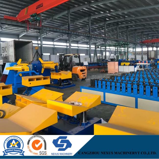 5 Tons Automatic Hydraulic Decoiler with Coil Car