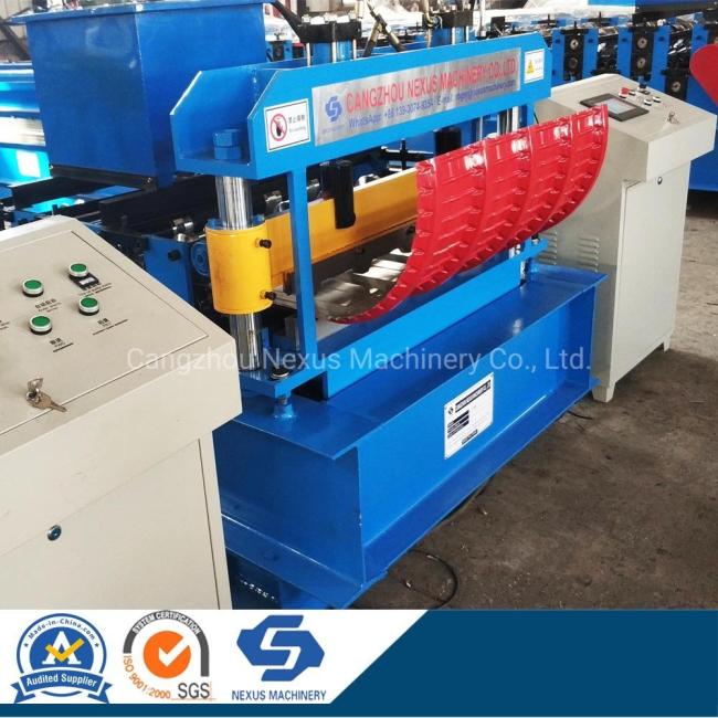 Crimping Curving Arch Roof Sheet Roll Forming Machine From China