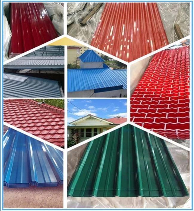 Prepainted Gi Steel Coil / PPGI / PPGL Color Coated Galvanized Corrugated Sheet in Coil