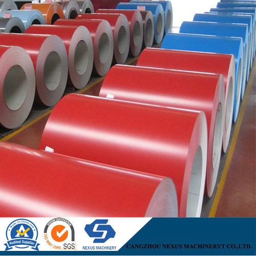 Prepainted Gi Steel Coil / PPGI / PPGL Color Coated Galvanized Corrugated Sheet in Coil
