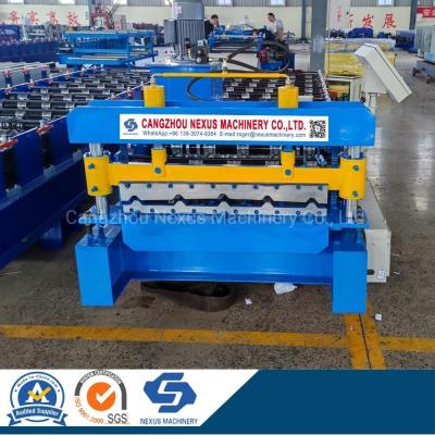 China Nexus Metal Roofing Panel Building Material Roll Forming Machine for sale