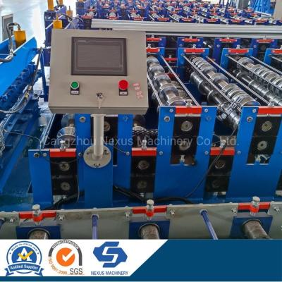 China Nexus Metal Roofing Panel Building Material Roll Forming Machine for sale