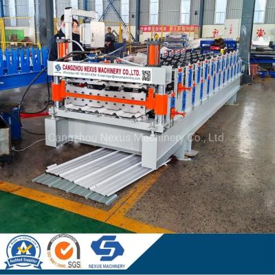 China PPGI Sheet Roll Forming Machine in China/Color Roofing Tile Steel Forming Machine for sale