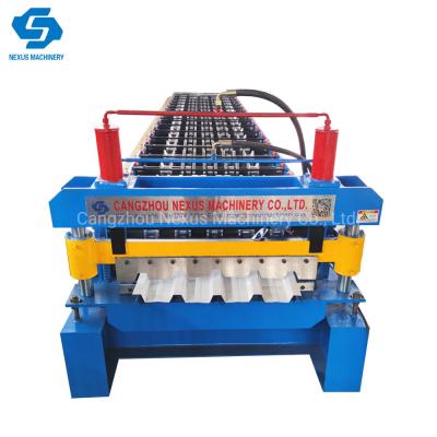 China High Speed Ibr Roofing Sheet Making Machine Chromadek Roof Roll Forming Machine for sale