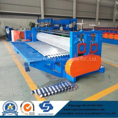 China Corrugated Roll Forming Machine/Corrugated Roofing Sheet / Barrel Type Iron Sheet Making Machine for sale