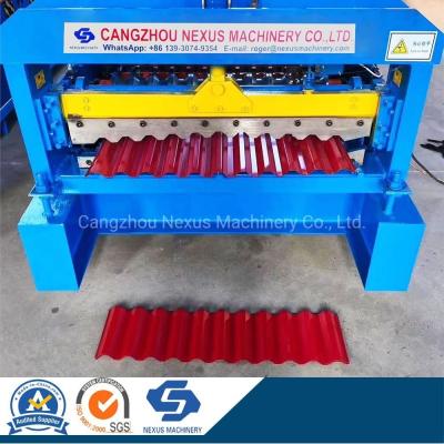 China Metal Roof Sheeting Machine/Iron Sheets Roll Forming Machine for sale