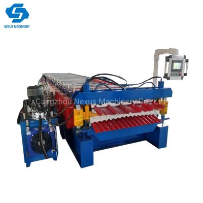 China Metal Roof Sheets Roll Forming Machine for sale
