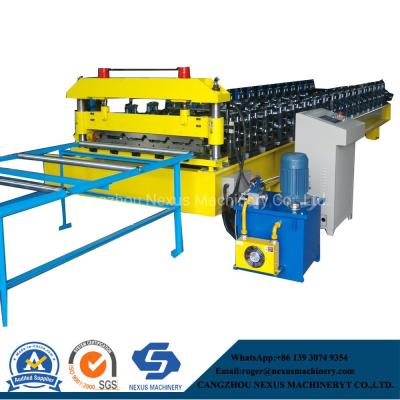 China Rib Type Roofing Tile Roll Forming Machine for sale