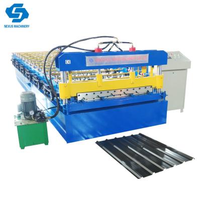 China 1015 Trimdek Versatile Trapezoidal Roof and Wall Cladding Roll Forming Machine for sale